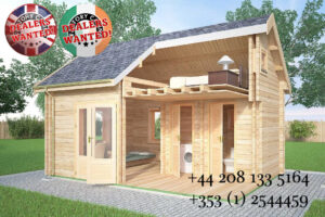 Highly Insulated Log Cabin – Tiny House 4.0m x 5.7m - FC 614 | Factory ...