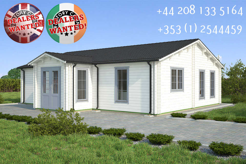 2 bed insulated Log Cabins-log cabins- Airbnb Passive Income